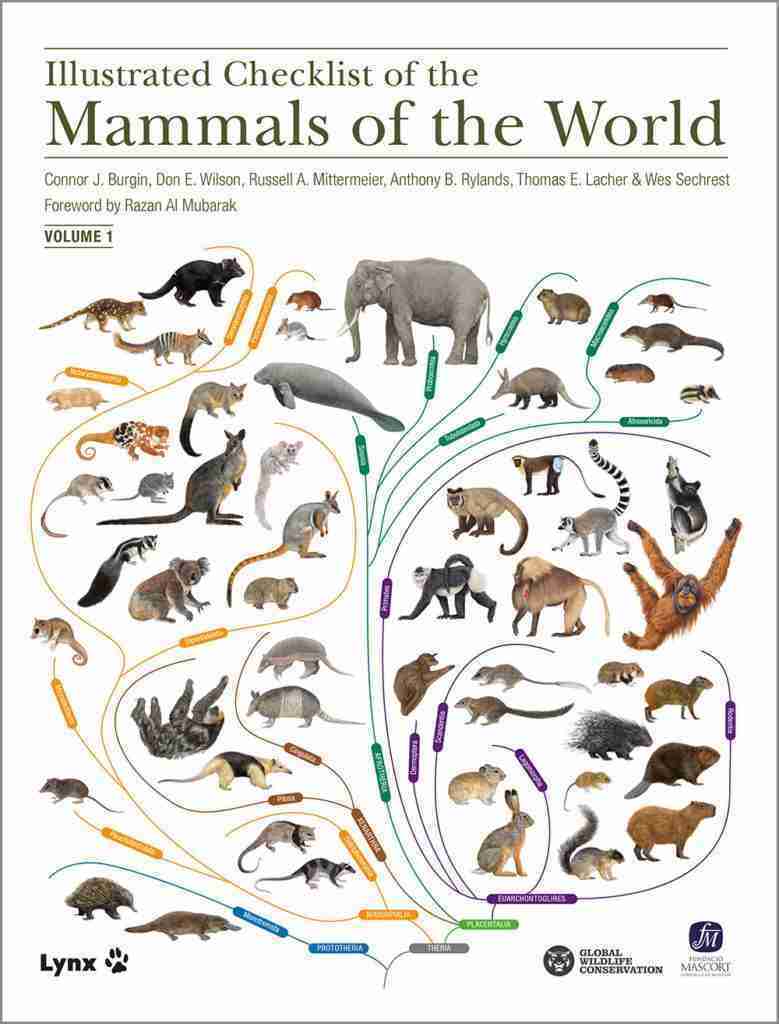 Illustrated Checklist of the Mammals of the World - Lynx Nature Books
